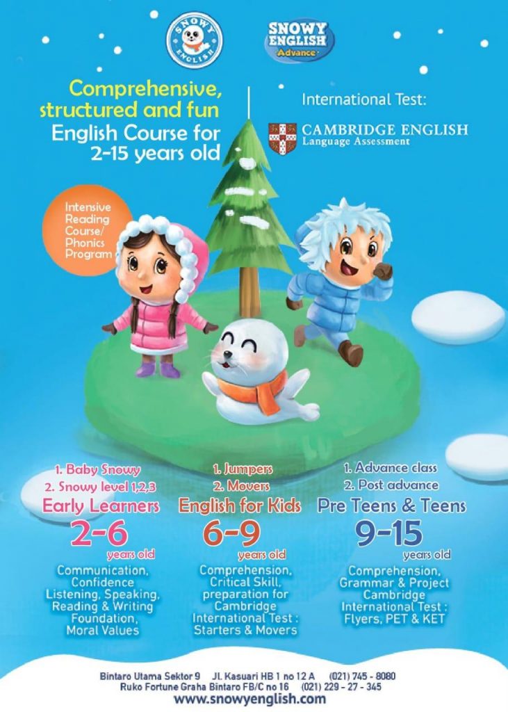 Snowy English – HijauBintaro