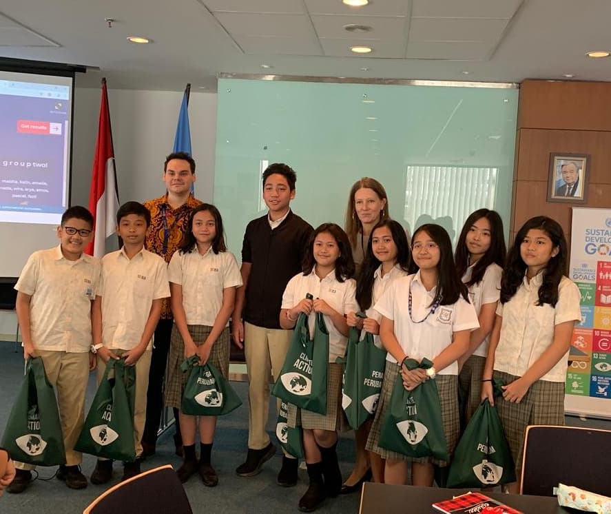 Murid MISB Kunjungi Kantor PBB di Jakarta – HijauBintaro