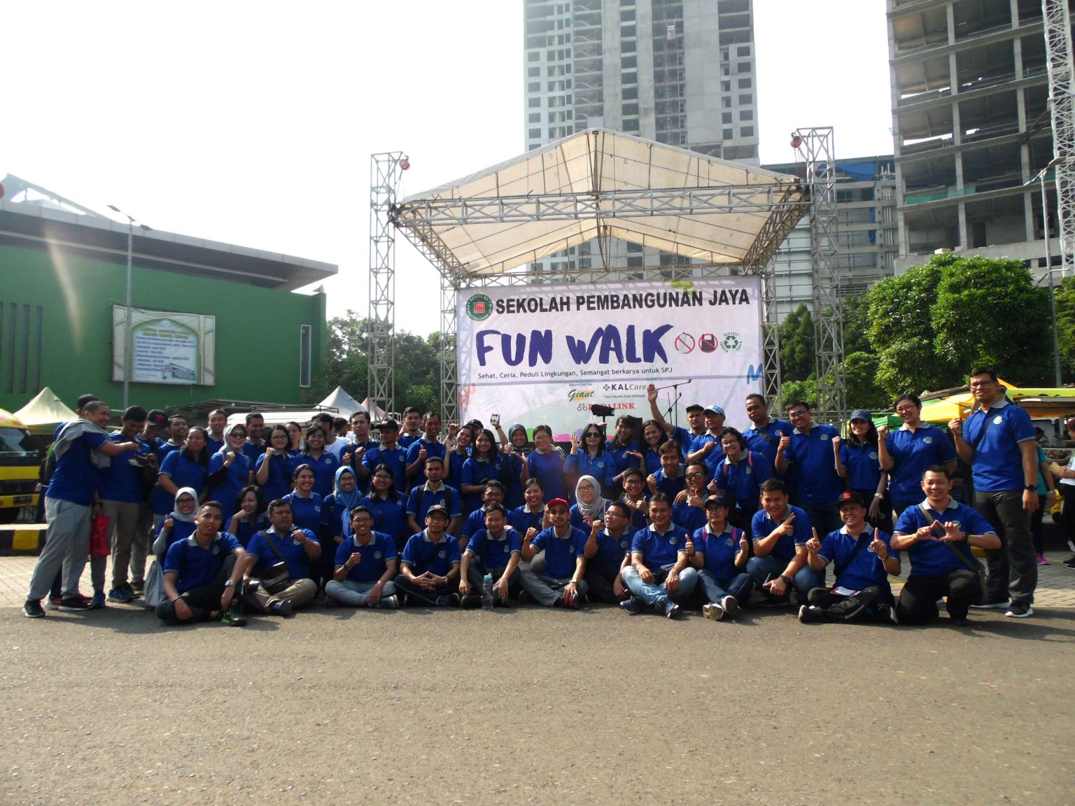 Kemeriahan Fun Walk Sekolah Pembangunan Jaya – HijauBintaro