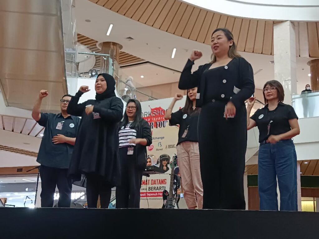 Workshop Bahasa Isyarat “I Hear You” Kembali Digelar – HijauBintaro