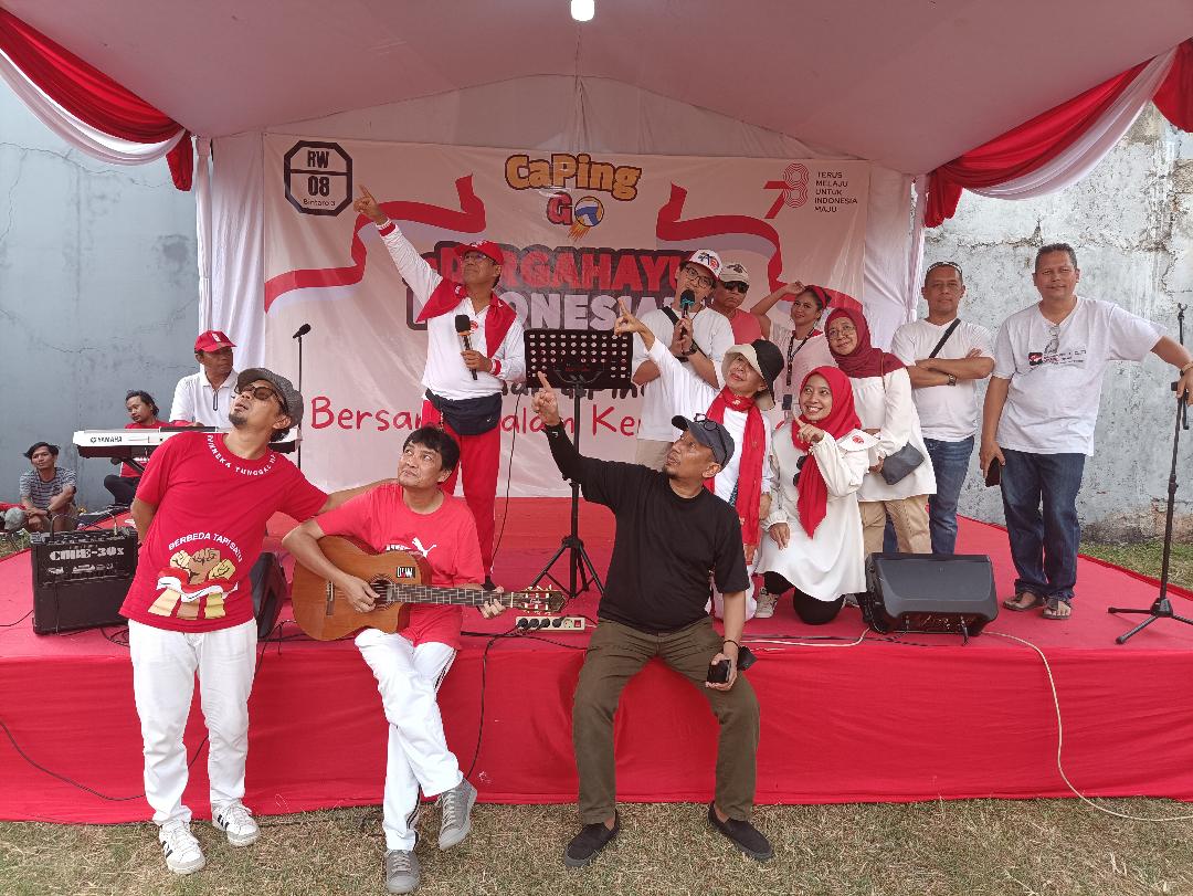 Kemeriahan Peringatan HUT Ke-78 RI di RW08 CaPing – HijauBintaro