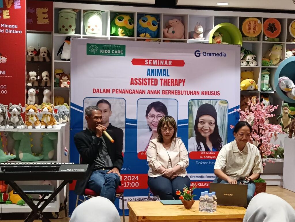 Bintaro Kids Care Gelar Seminar Tentang Manfaat Animal Assisted Therapy ...
